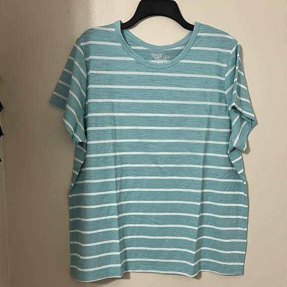 Time and Tru | Tops | Time And Tru Striped Tee Top | Poshmark